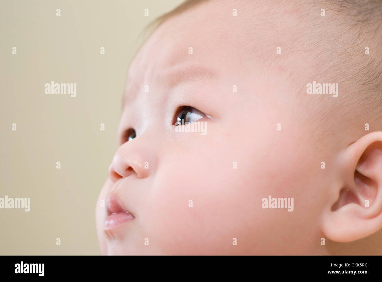 confused asian baby Stock Photo - Alamy