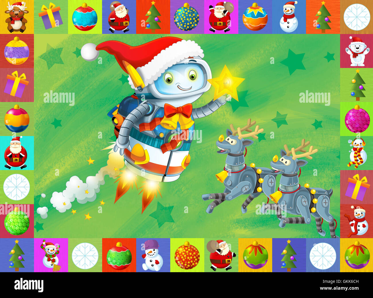 Reindeer robots hi-res stock photography and images - Alamy