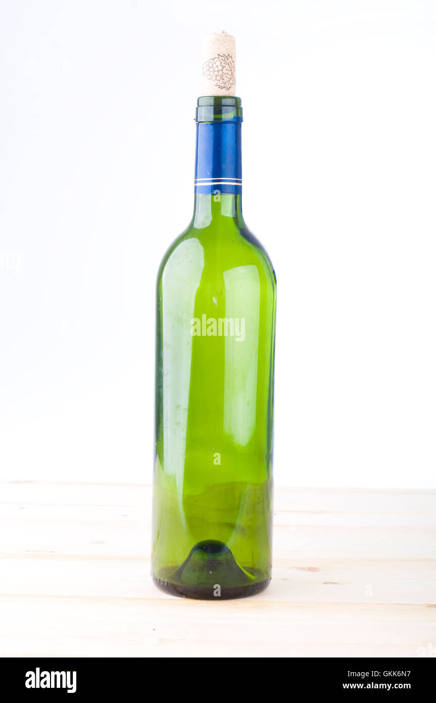 empty wine bottle Stock Photo - Alamy