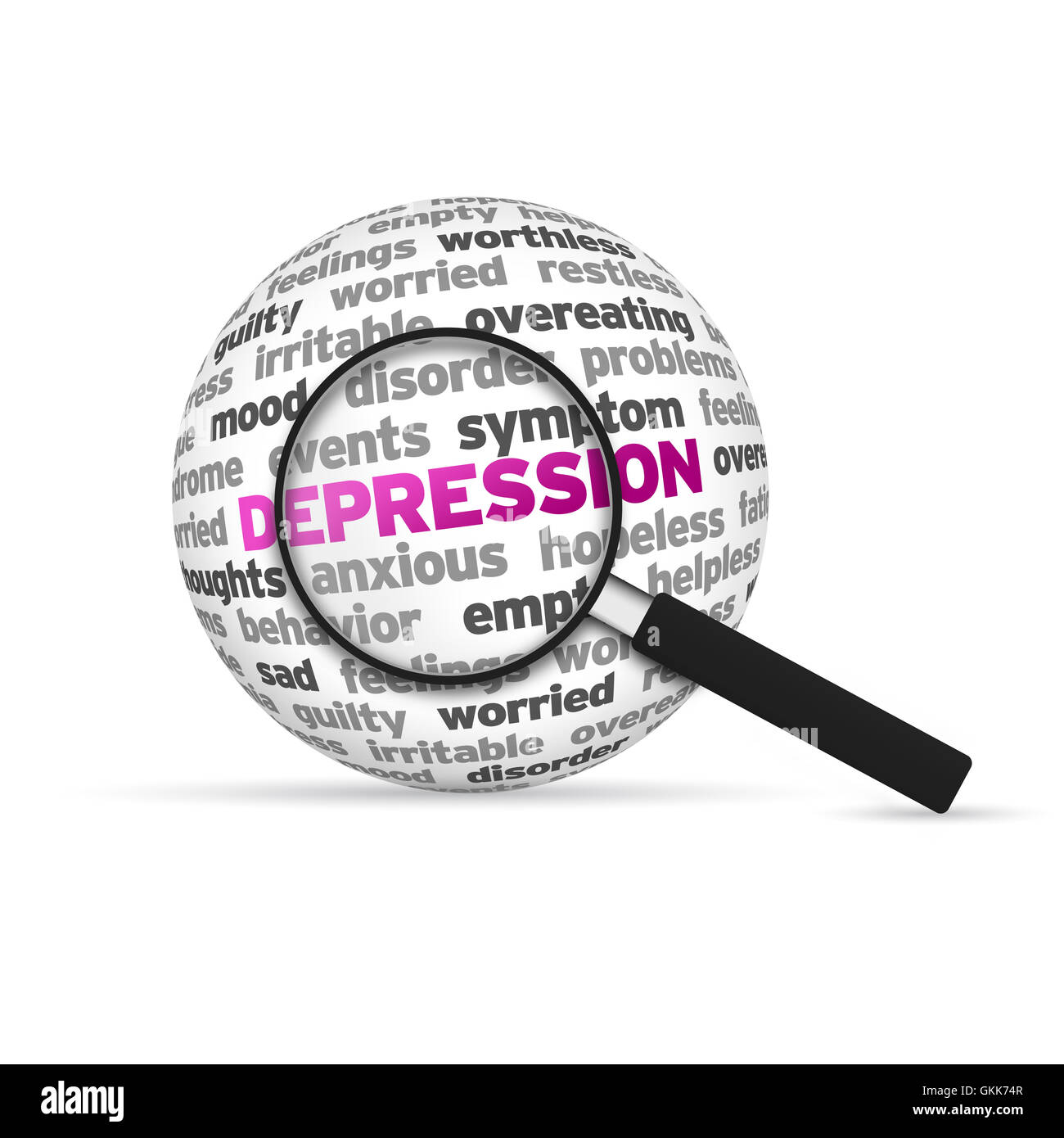 Depression disorder Cut Out Stock Images & Pictures - Alamy