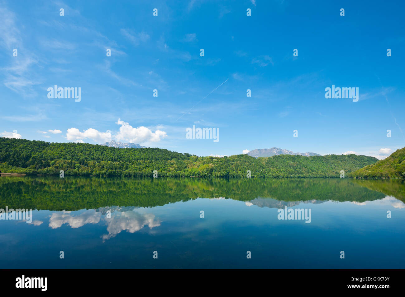 Levico lake beach hi-res stock photography and images - Alamy