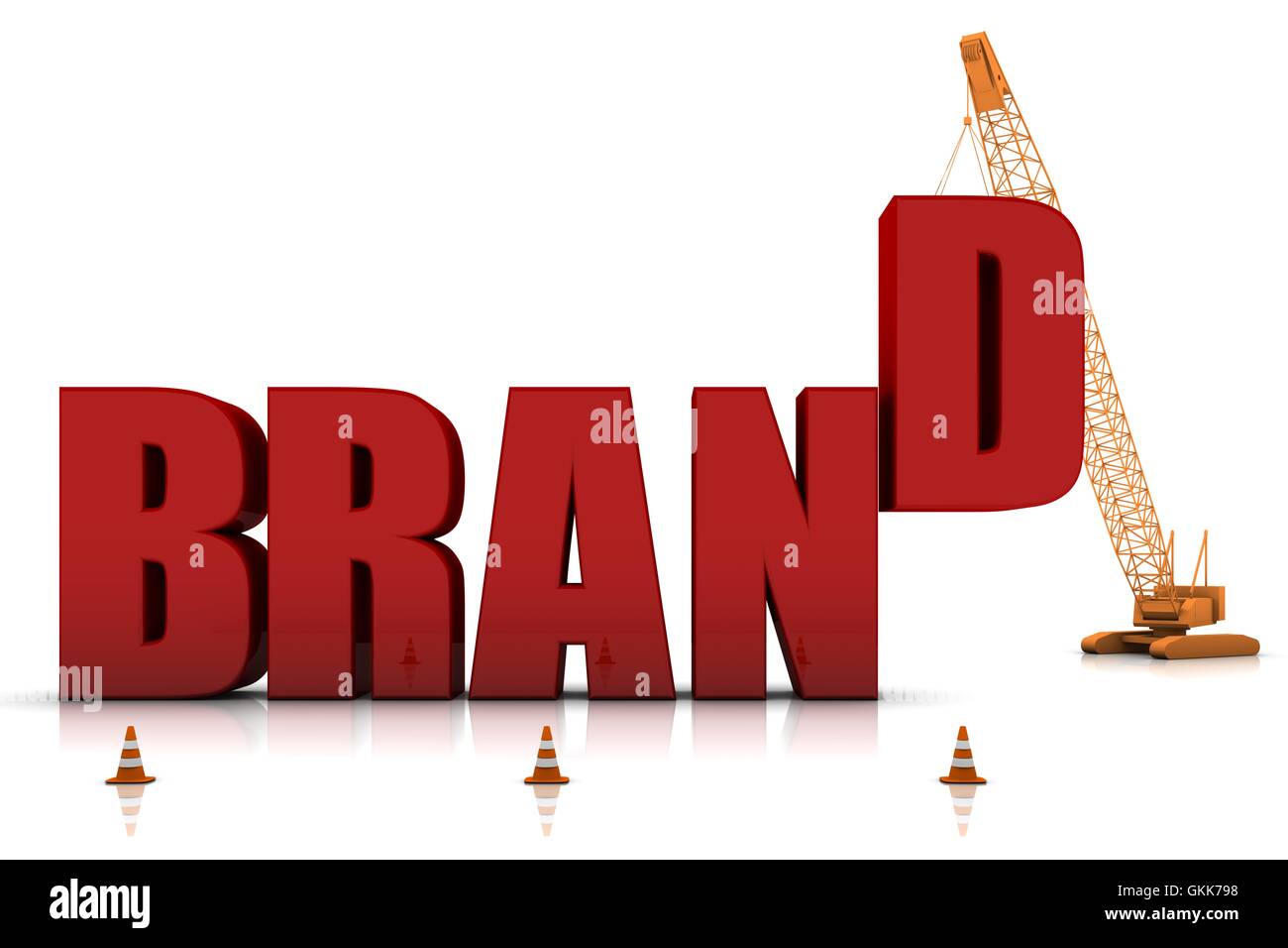 Developing a Brand Stock Photo - Alamy