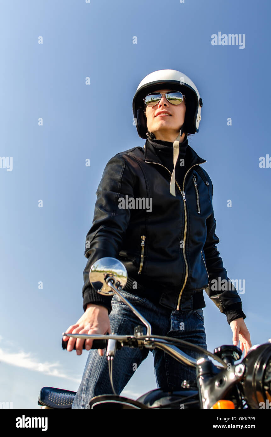 Motorcycle cop hi-res stock photography and images - Alamy