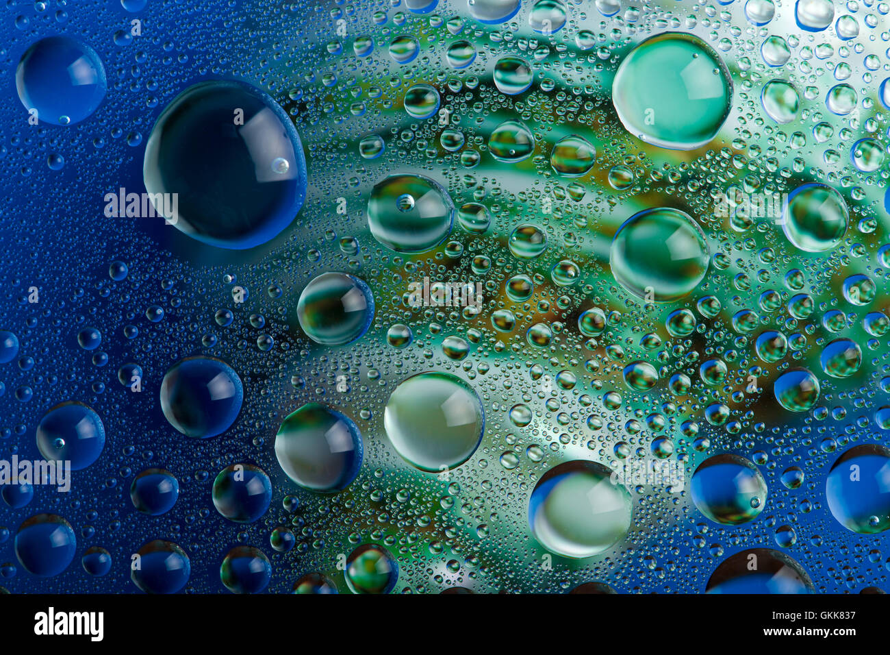 colorful water drops background Stock Photo - Alamy