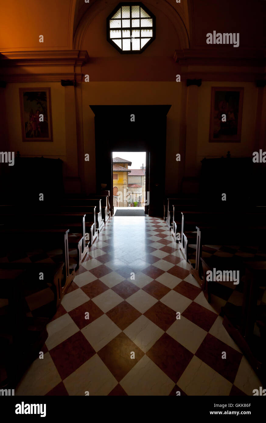 Confessional door hi-res stock photography and images - Alamy