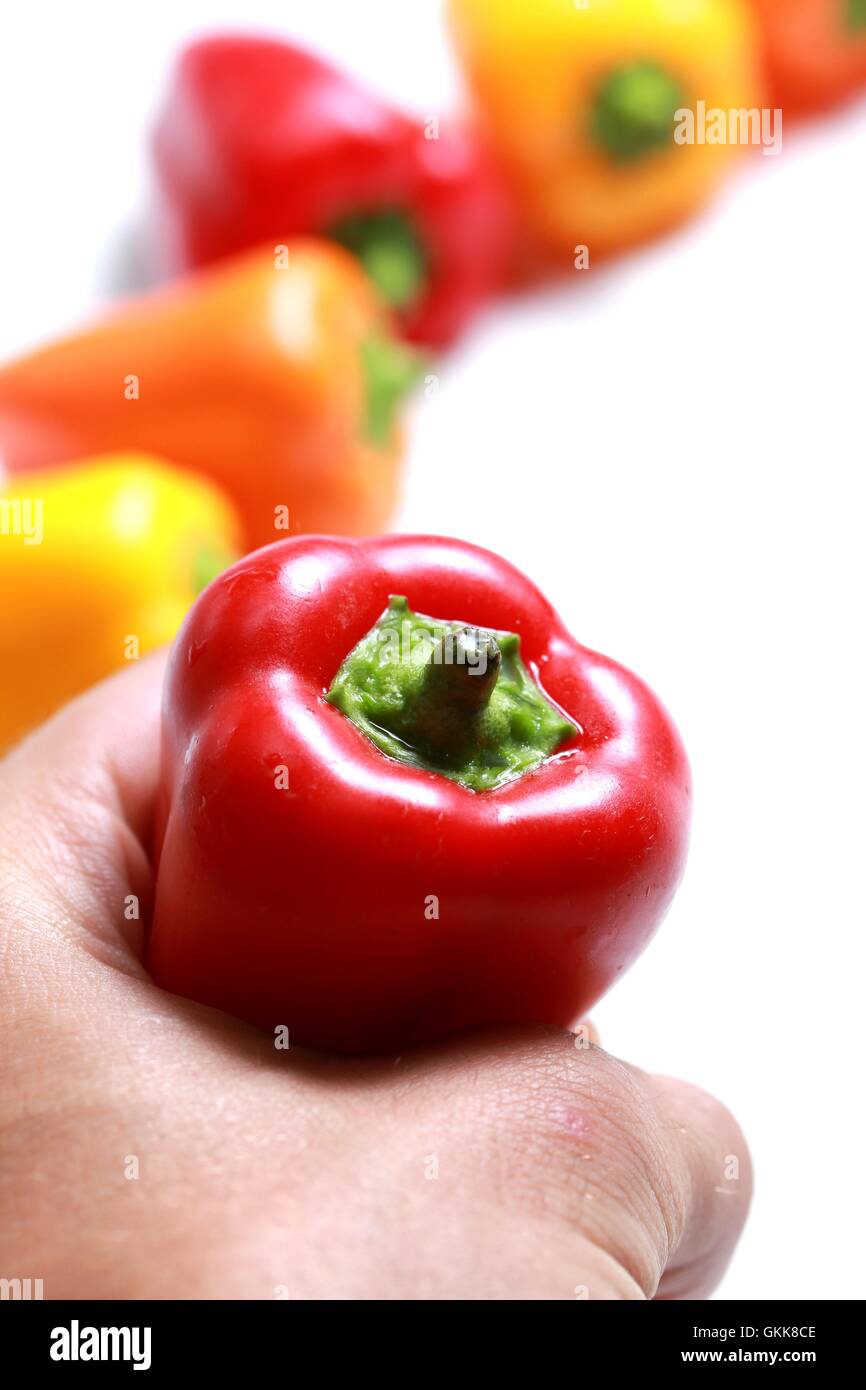 colorful mini paprika Stock Photo - Alamy