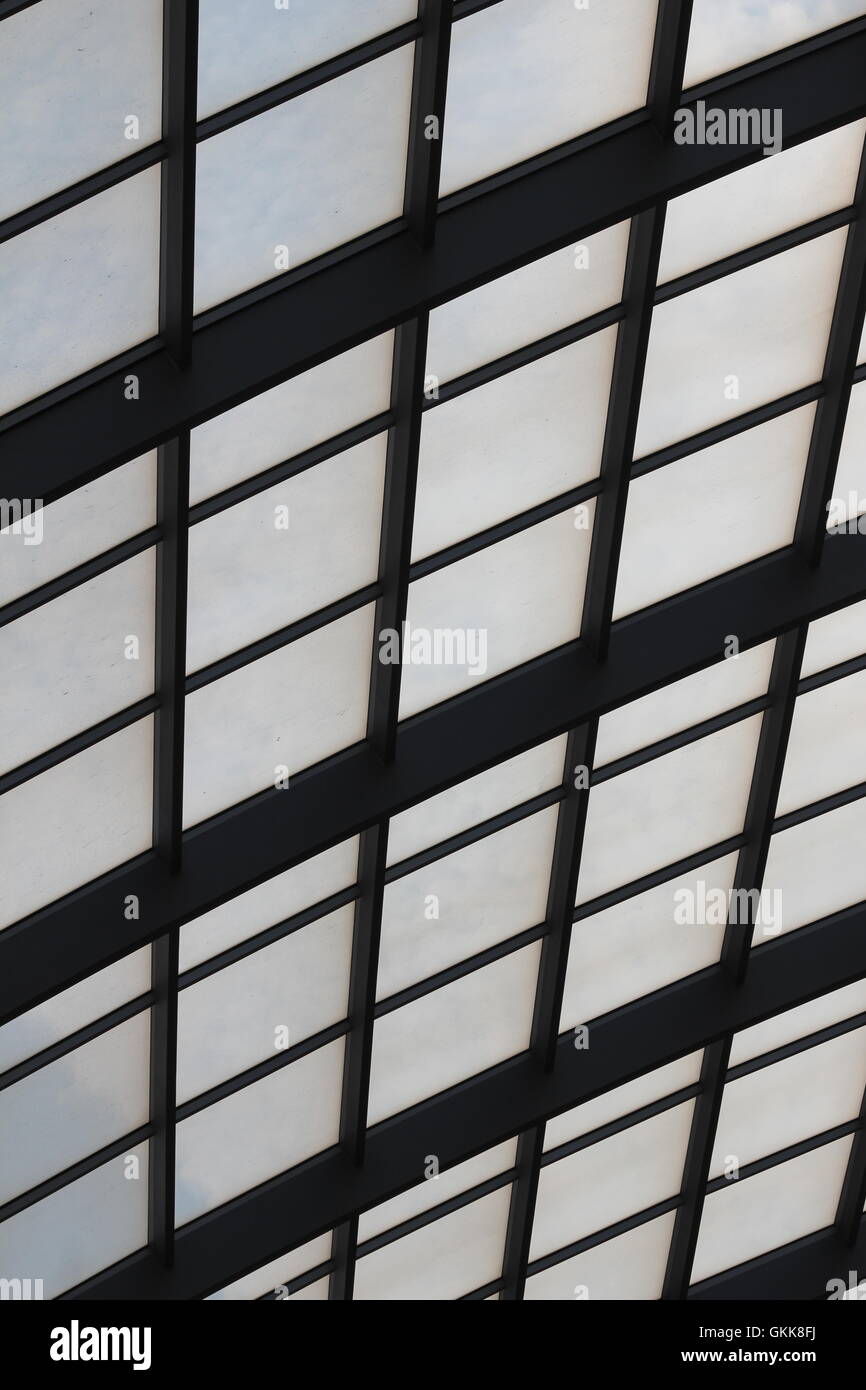 abstract glass roof structure Stock Photo - Alamy