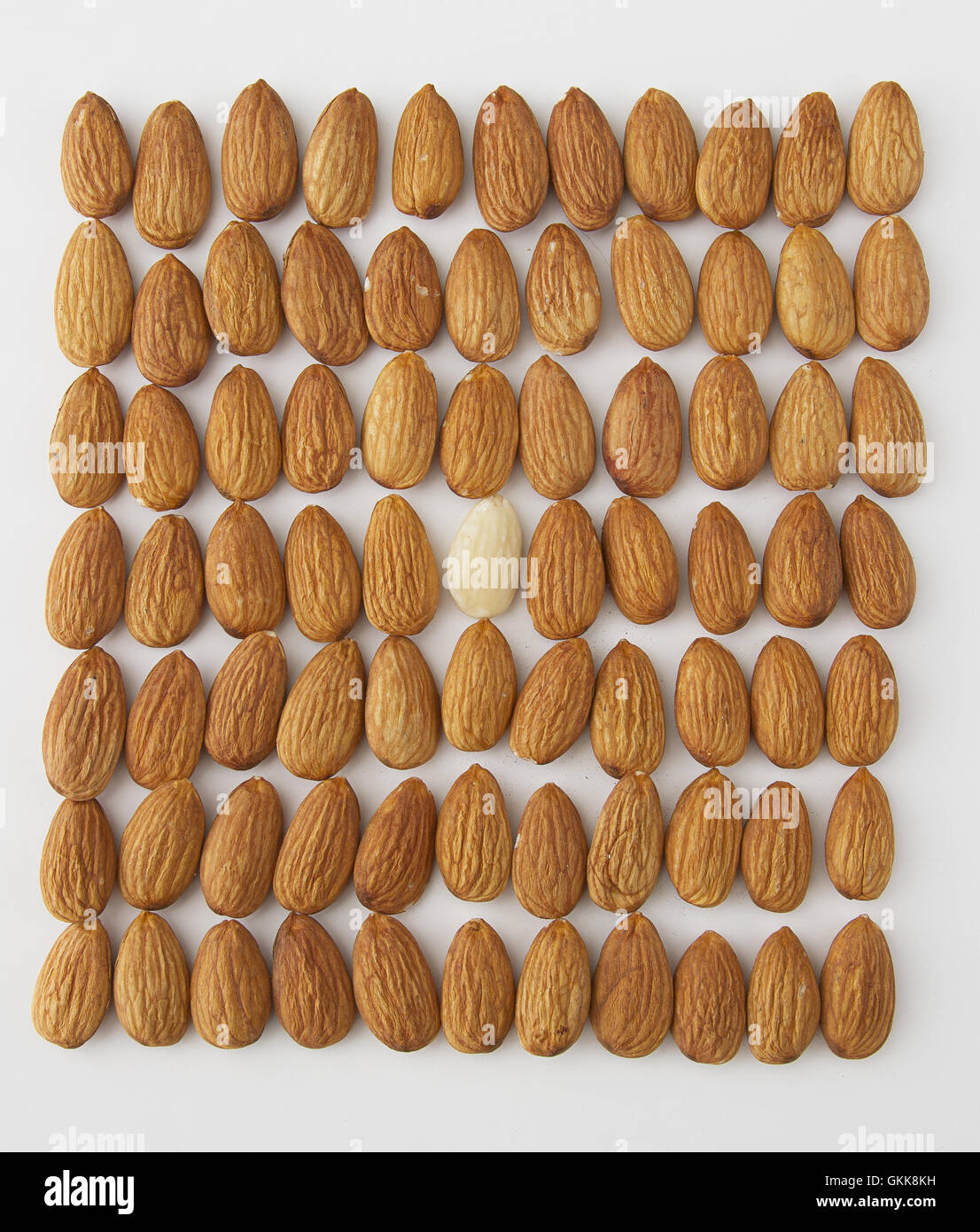 Almond row hi-res stock photography and images - Alamy