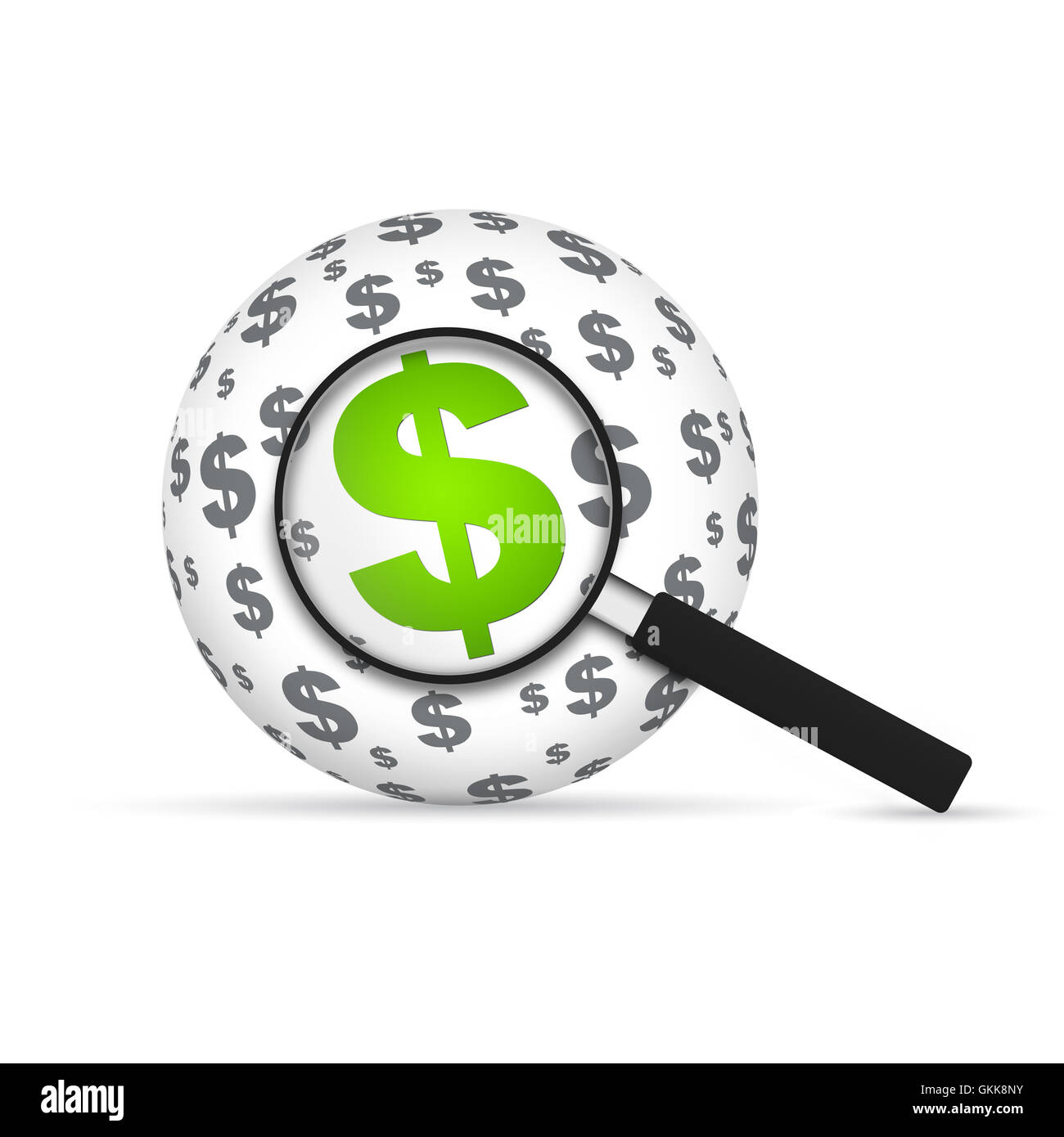 Dollar dollars money bank Cut Out Stock Images & Pictures - Alamy