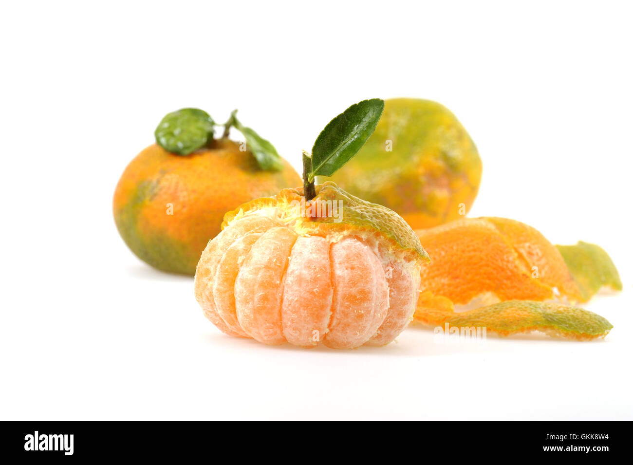 Citrus tangerine peeled fruit hi-res stock photography and images - Alamy