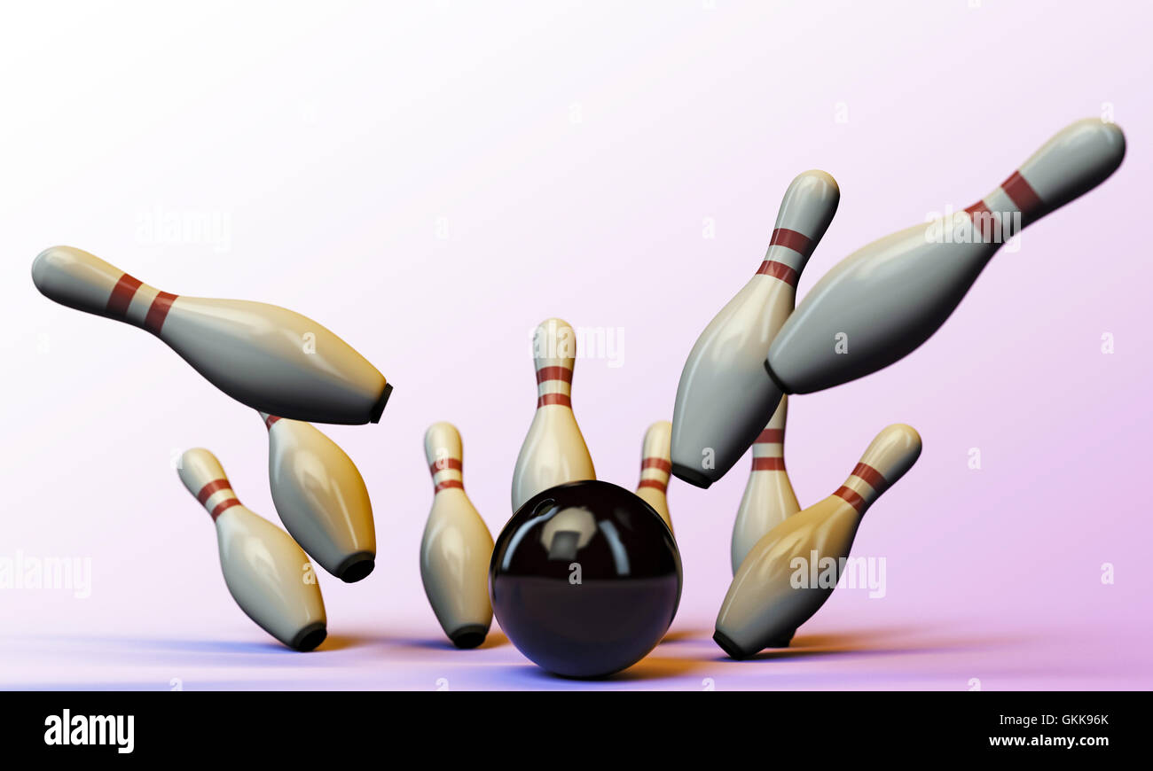 Ladies bowling hi-res stock photography and images - Alamy