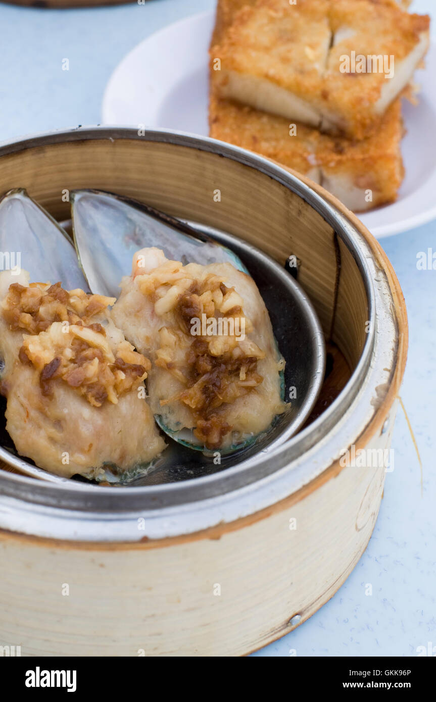 scallop dim sum Stock Photo - Alamy