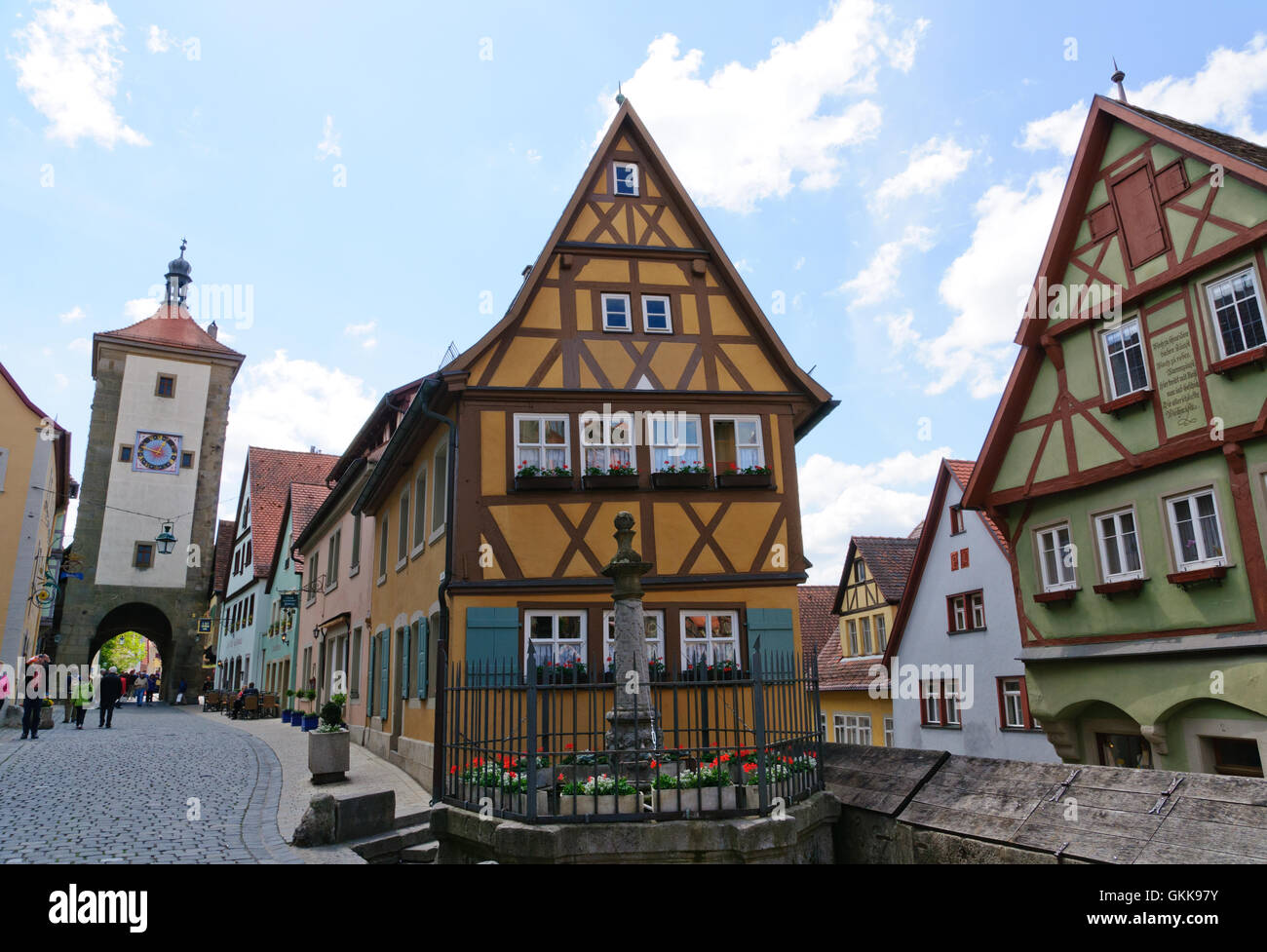Rothenburg ob der Tauber, Germany Stock Photo - Alamy