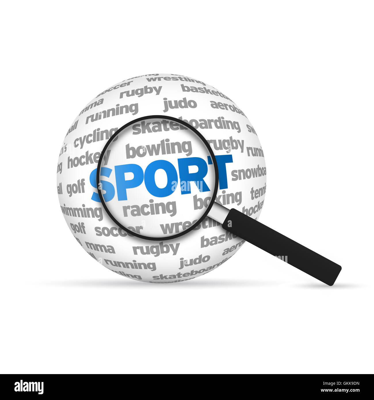 Sport 3d Cut Out Stock Images & Pictures - Alamy