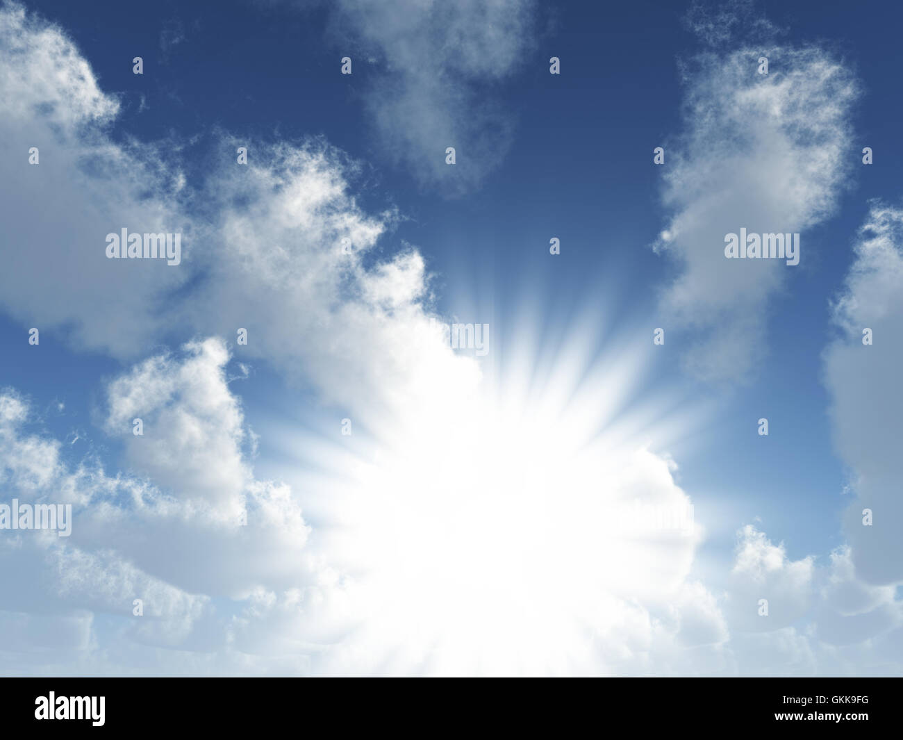 Solar beams hi-res stock photography and images - Alamy