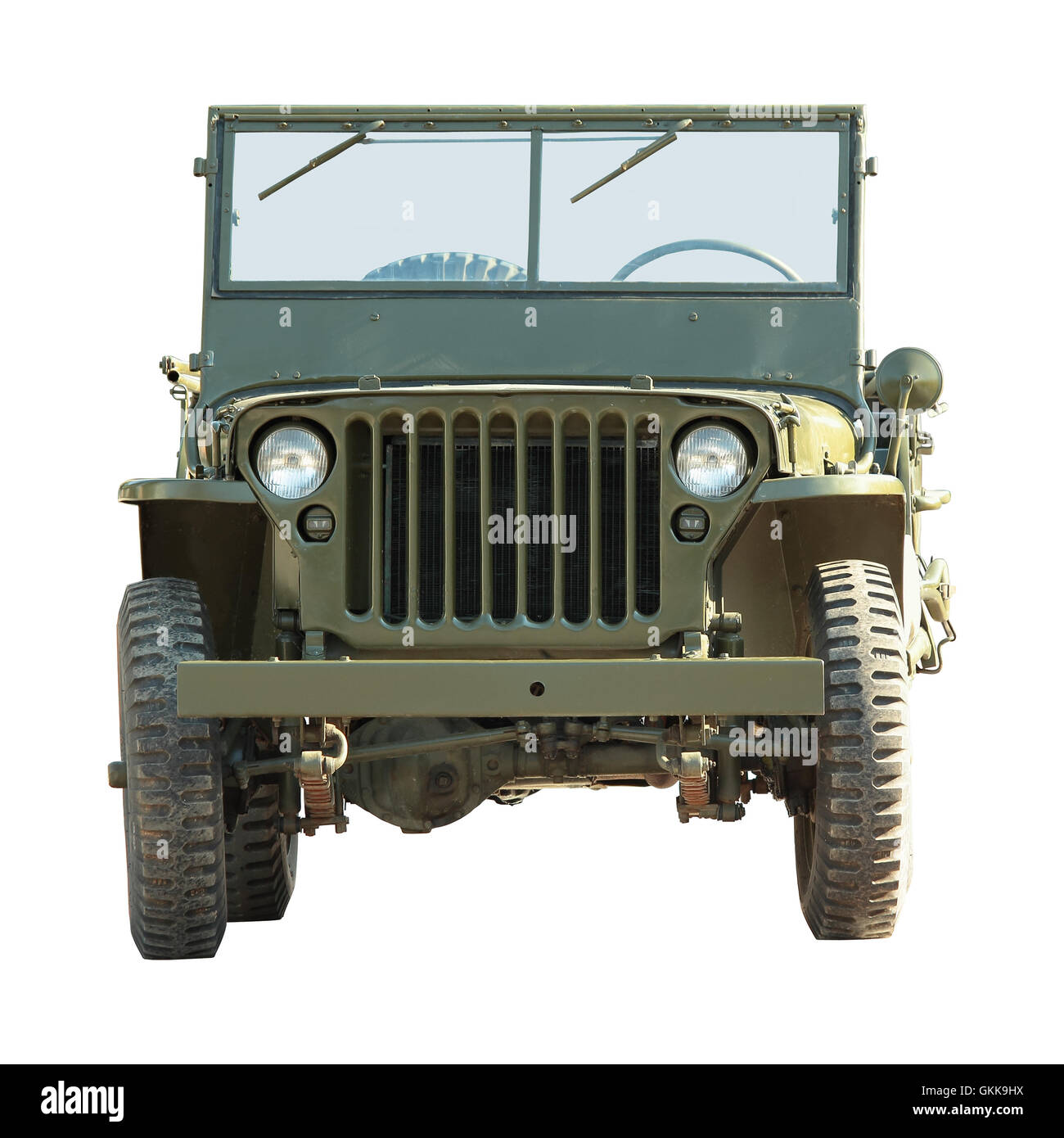 Wwii vehicle restoration hi-res stock photography and images - Alamy