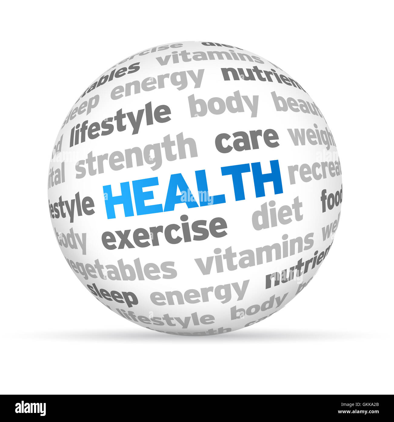 Health living Cut Out Stock Images & Pictures - Alamy