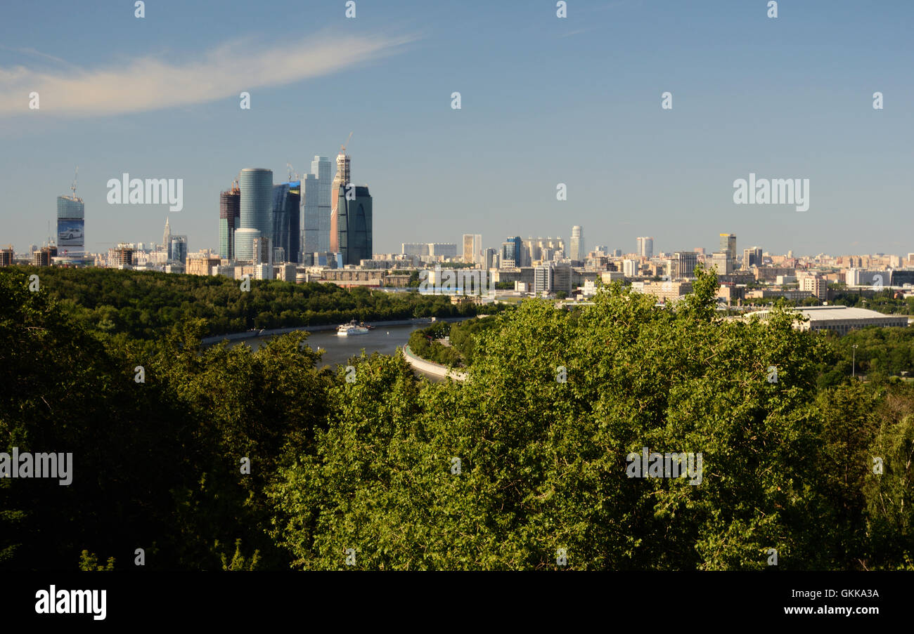 Moscow city skyscraper hi-res stock photography and images - Alamy