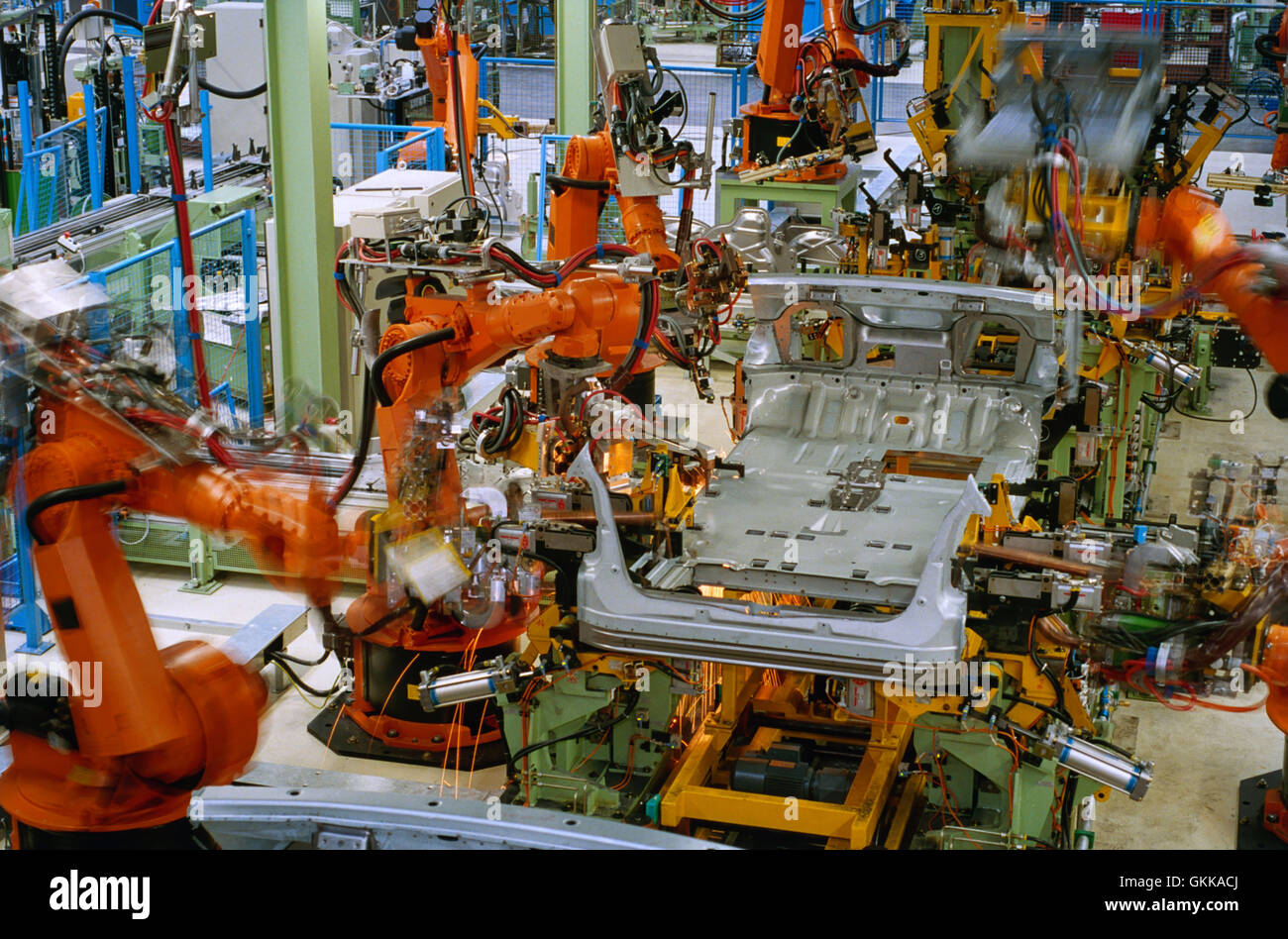 High tech assembly line hi-res stock photography and images - Alamy