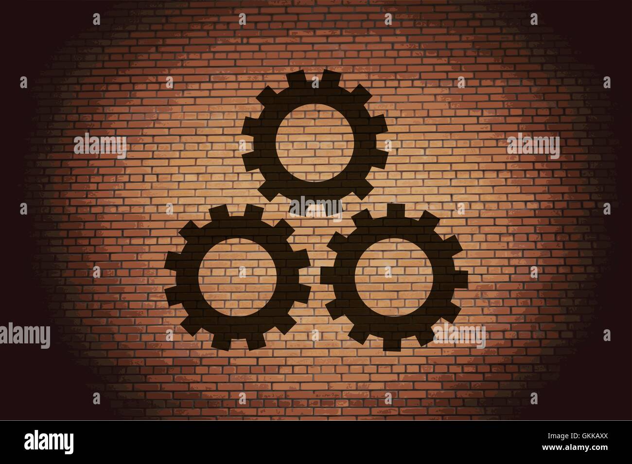 Settings Sign web icon, flat design Stock Vector Image & Art - Alamy