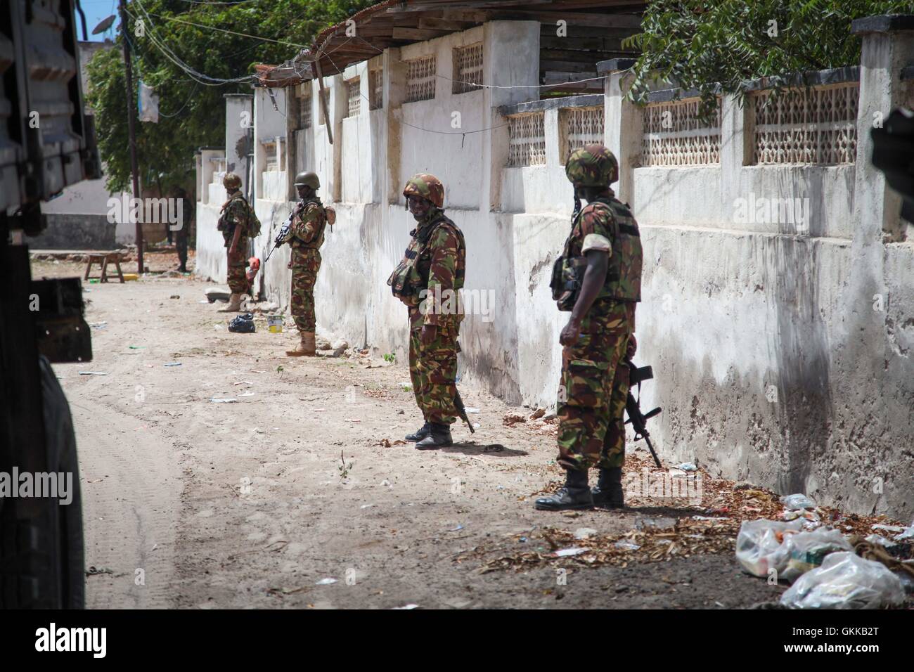 Kenyan soldiers amisom kismayo hi-res stock photography and images - Alamy