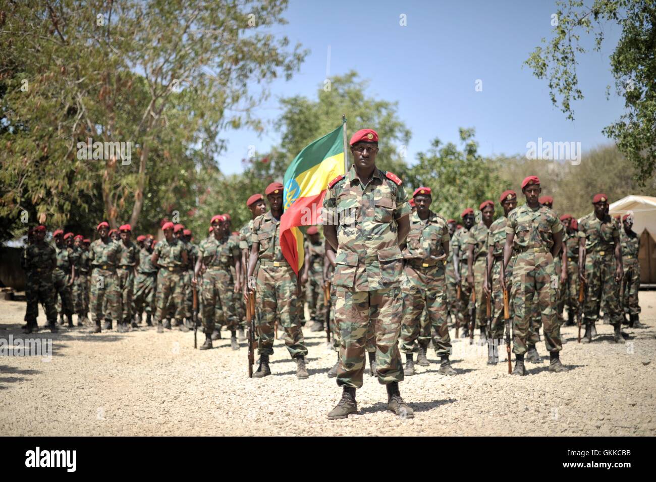Ethiopian National Defense Forces (ENDF) participated in a ceremony in ...