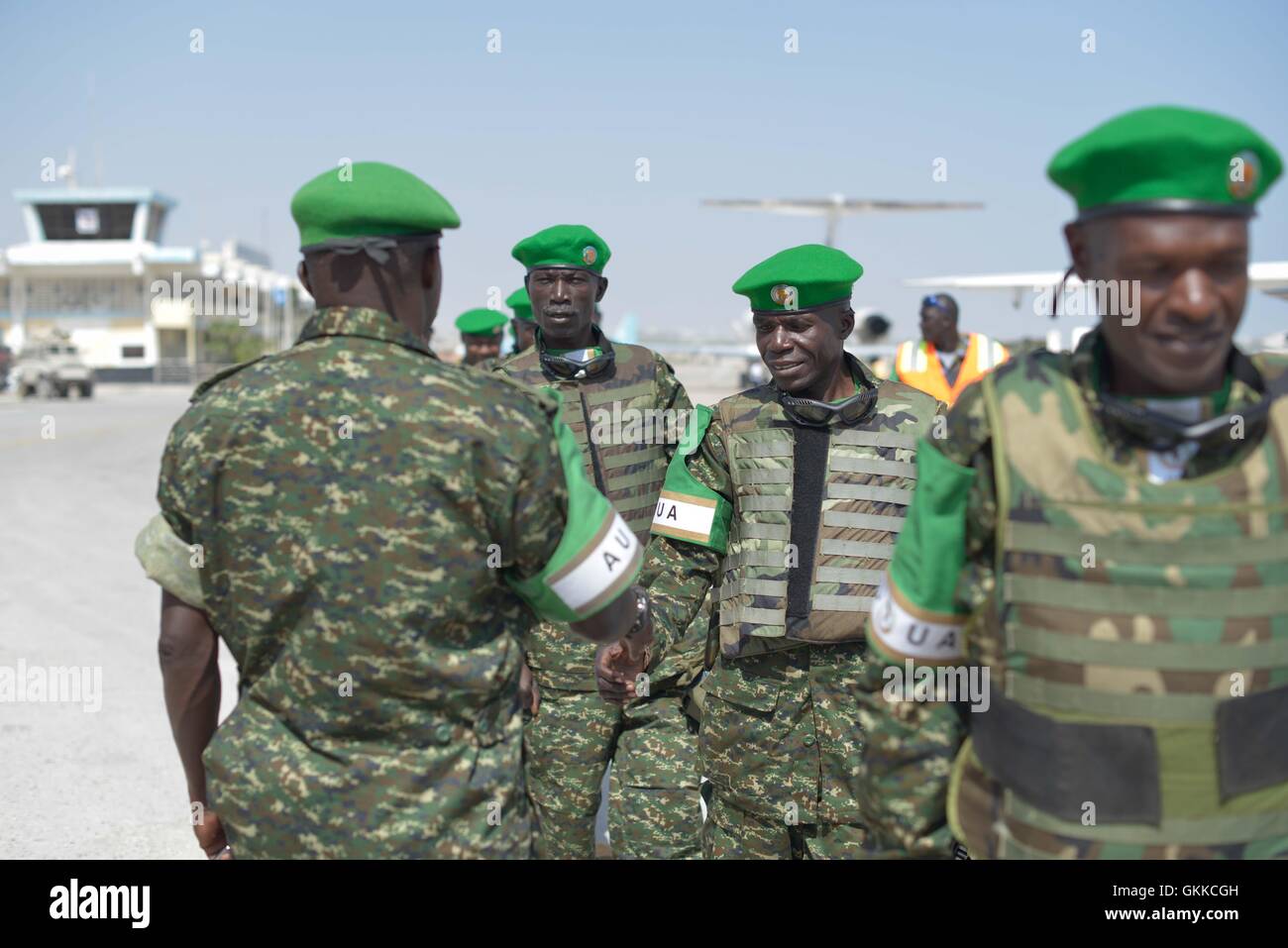 Ugandan troops rotate into Somalia as part of the African Union Mission ...
