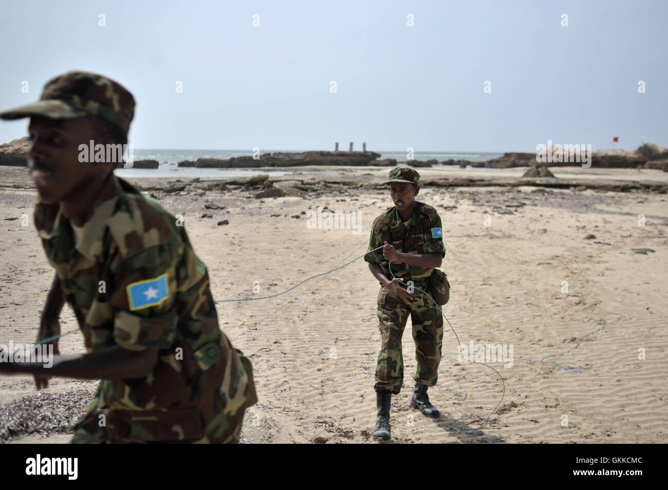 Somali national army sna soldiers hi-res stock photography and images ...