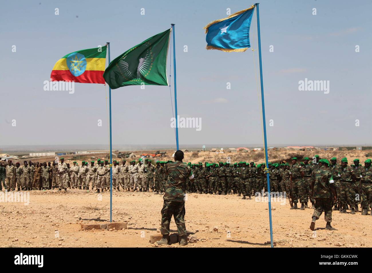 African union flags hi-res stock photography and images - Alamy