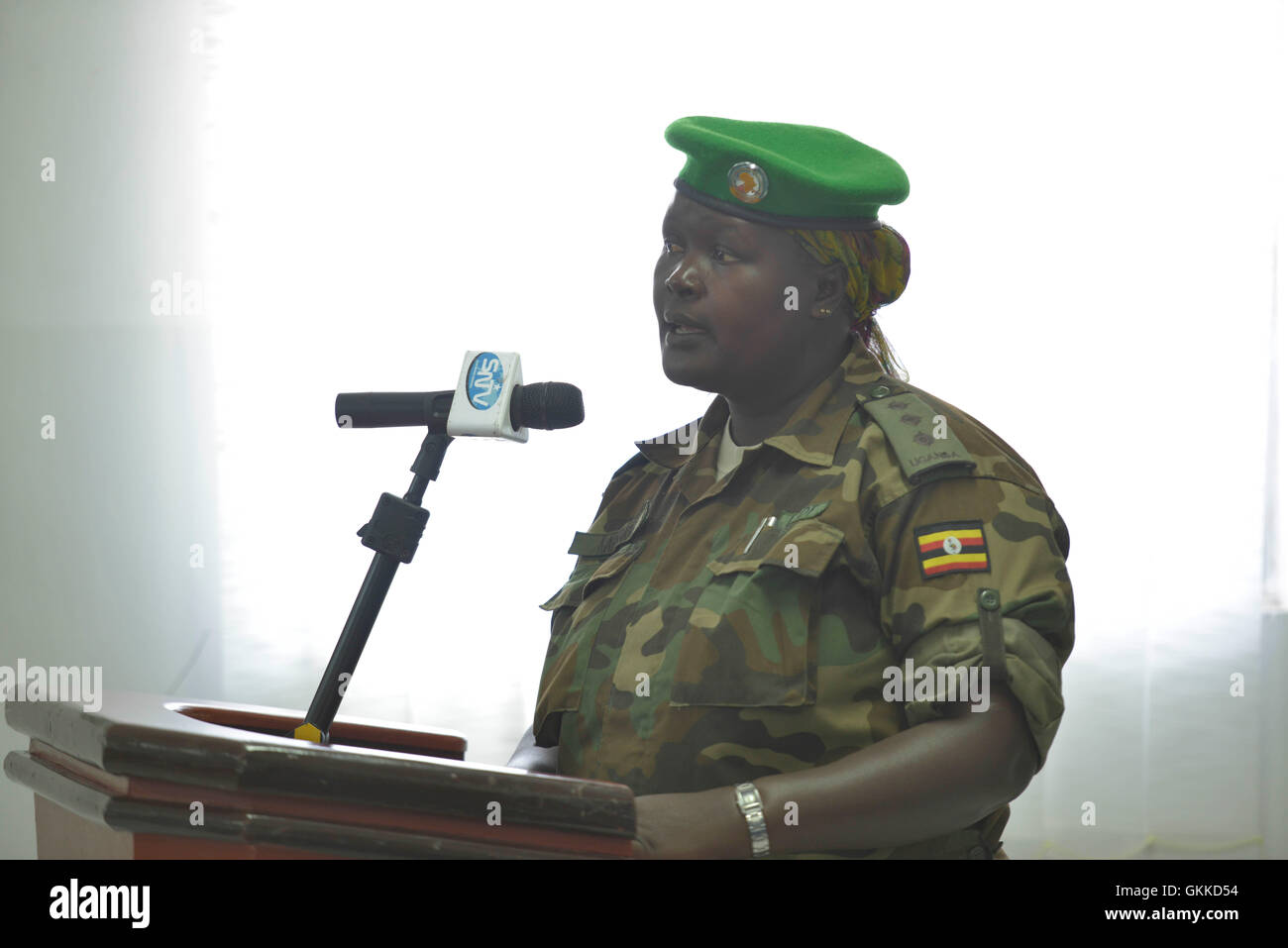 Capt Ruth Nabitakke during International Women's Day on 6th March 2014 ...