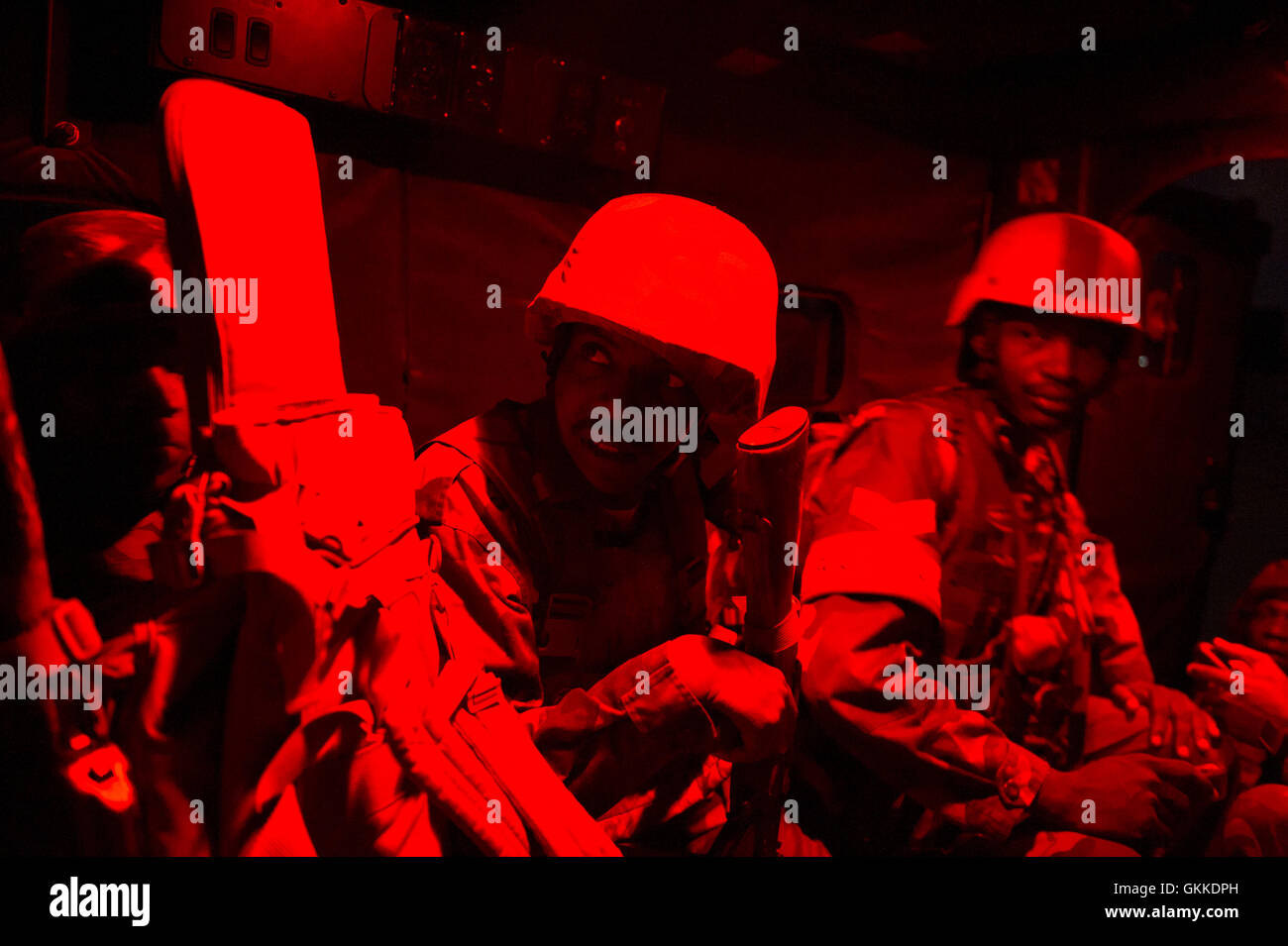 On April 16, 2014, AMISOM soldiers in an armored vehicle carried out a ...