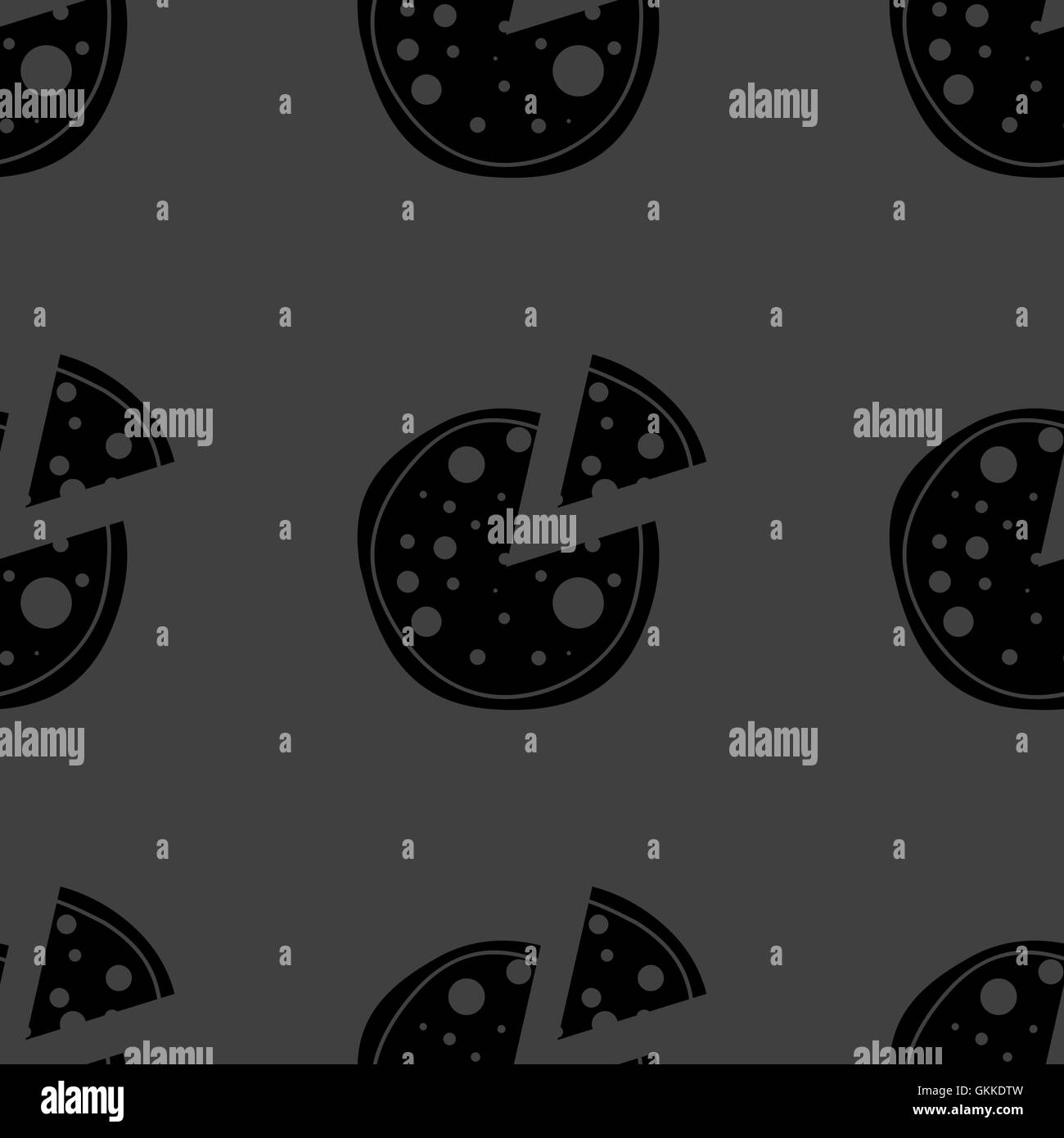 Cartoon pizza Black and White Stock Photos & Images - Alamy