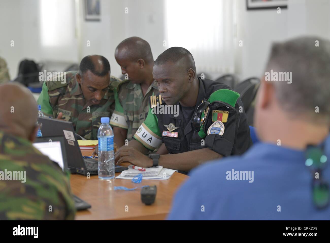 On May 13, 2014, a group of officers and partners held discussions in ...