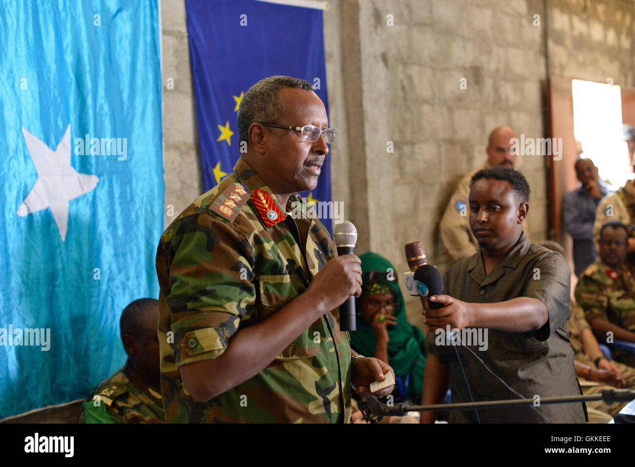 On June 18, members of the Somali National Army (SNA) attended a ...