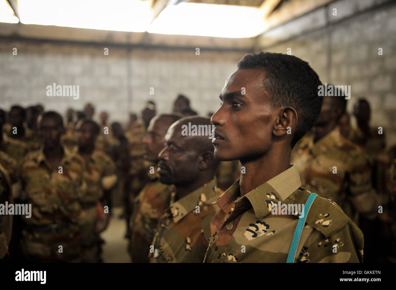 On June 18, members of the Somali National Army (SNA) attended a ...