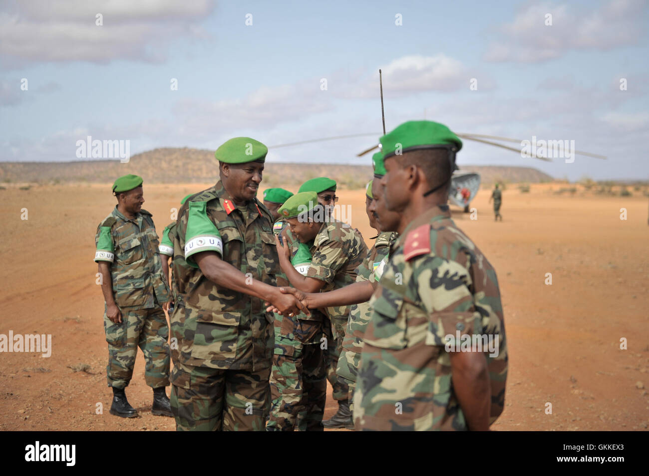 Amisom Deputy Force Commander Major High Resolution Stock Photography ...