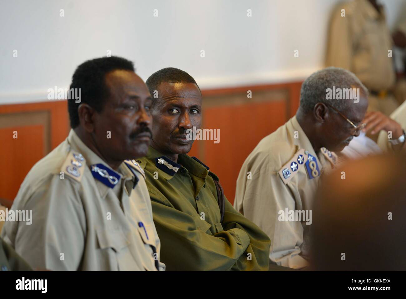 On July 20, 2014, Somali Police officers gathered at the Police ...