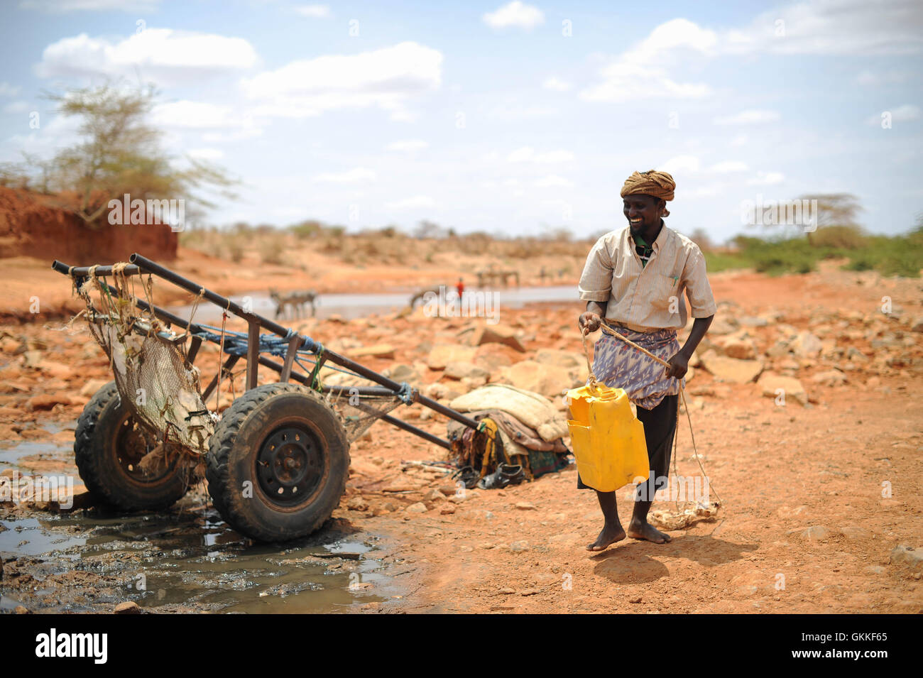 Water well in somalia hi-res stock photography and images - Alamy