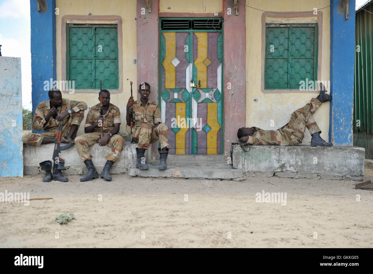 Somali national army sna soldiers hi-res stock photography and images ...