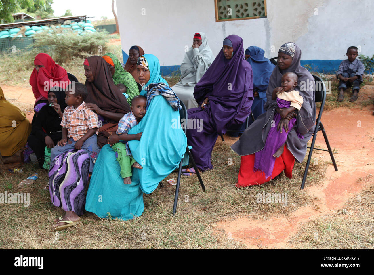 AMISOM's CIMIC team conducts a Medical Aid Program (MEDICAP) in Kismayo ...