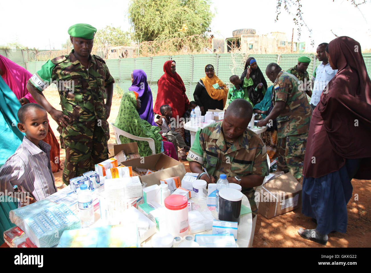 On October 13, AMISOM’s CIMIC team conducted a Medical Aid Program ...