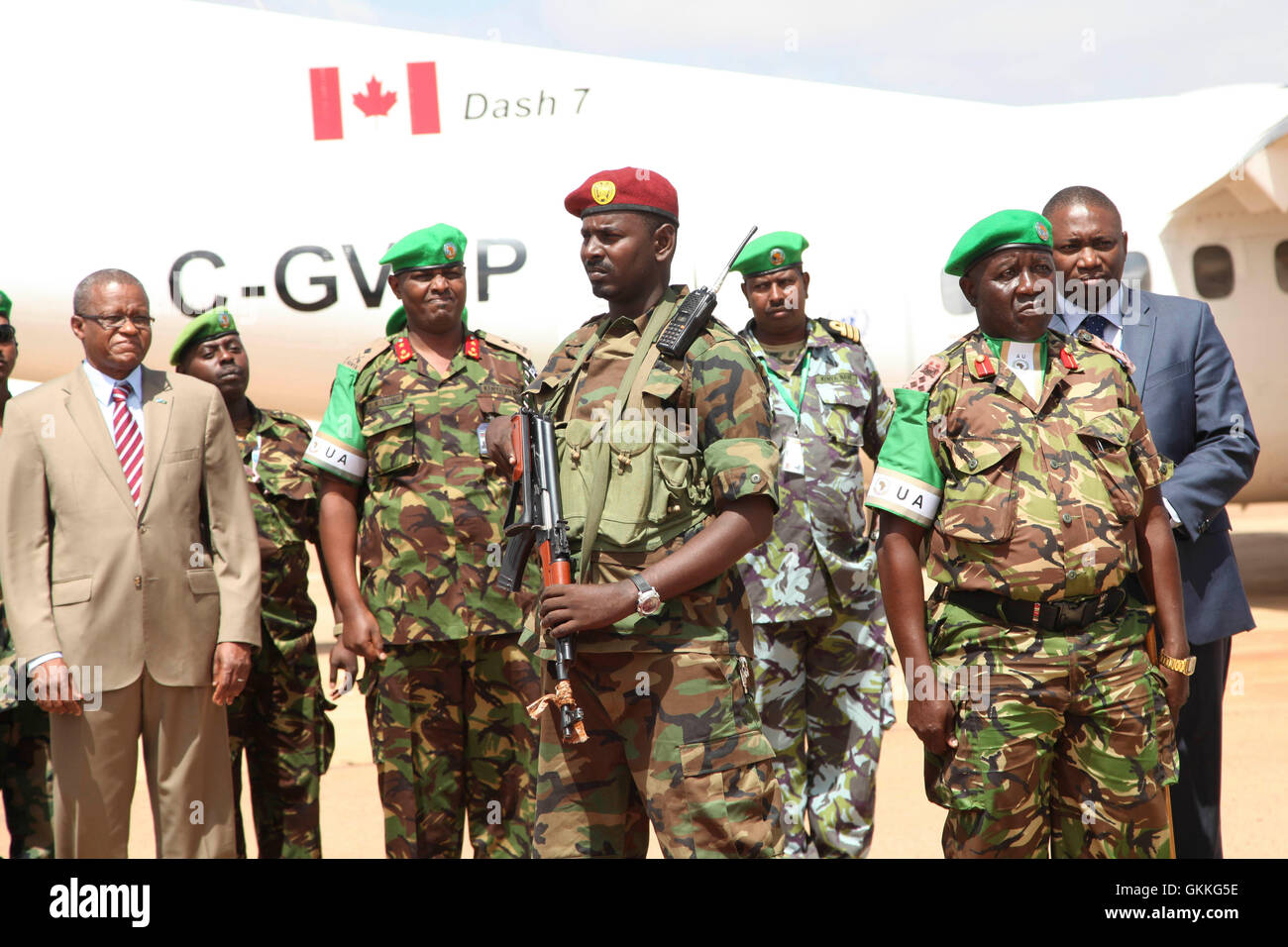 Sector Kismayo Commander Brig. General Tamba Allieu, AMISOM Acting ...