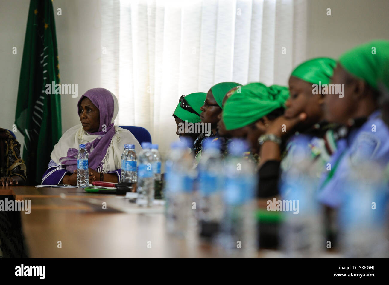 On November 26, Ambassador Anne Mutelo of Namibia attended a meeting ...