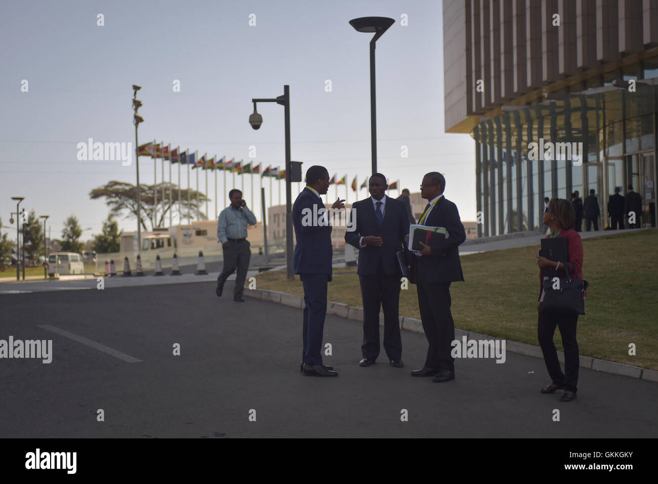 African Union Headquarters Addis Ababa High Resolution Stock ...