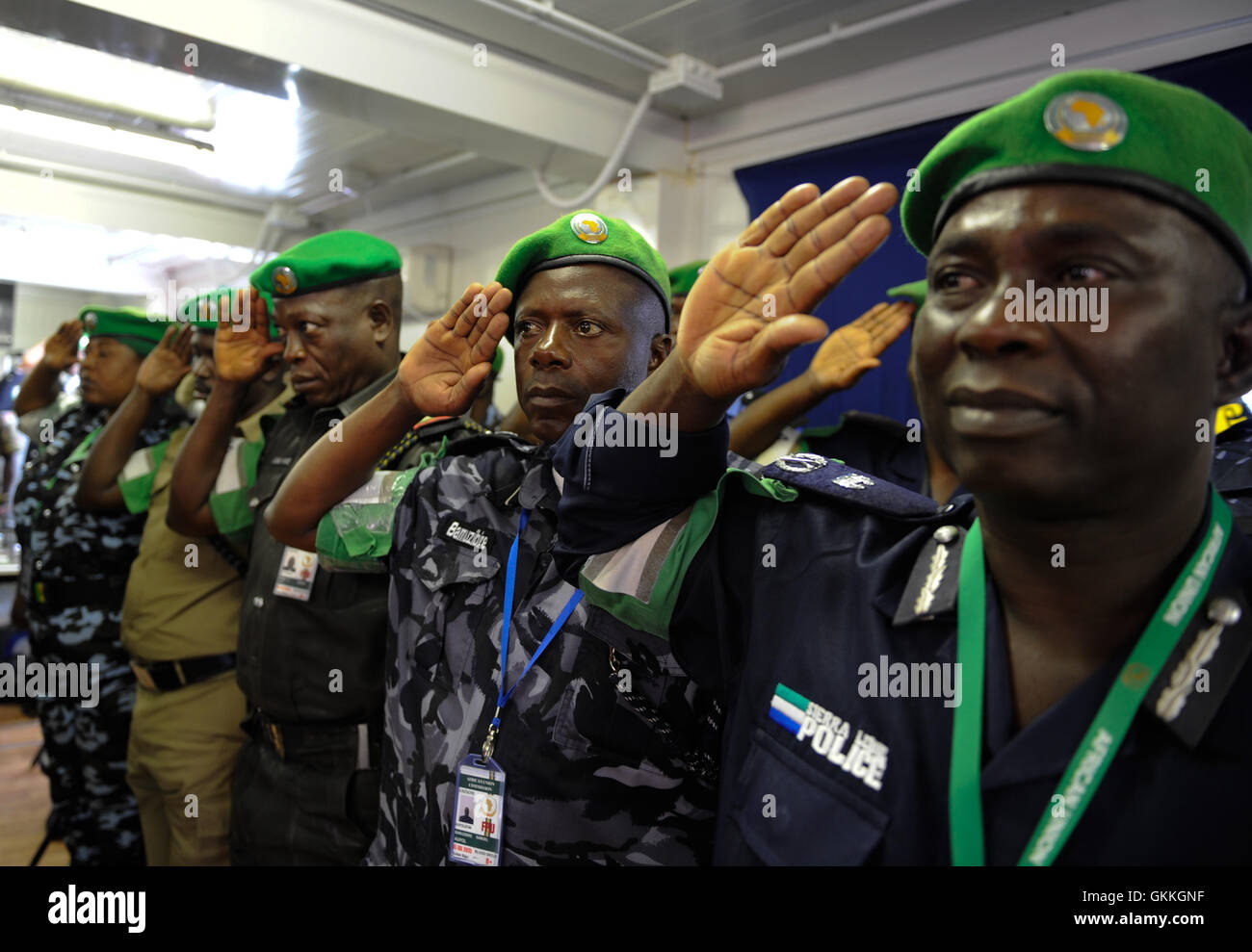 On December 12, at AMISOM’s Base Camp in Mogadishu, 13 members of the ...