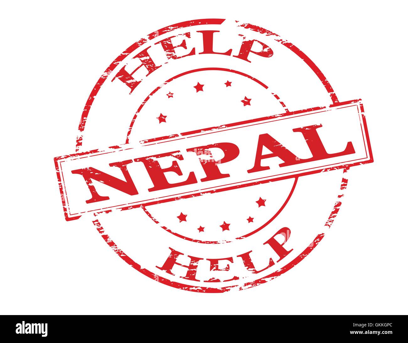 Nepal aid Stock Vector Images - Alamy