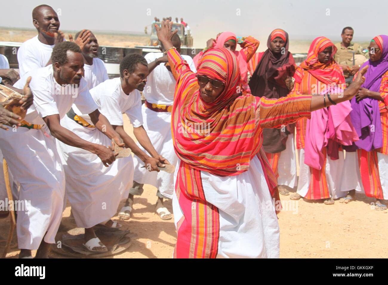 On February 22, traditional Somali dancers welcomed the Presidents of ...