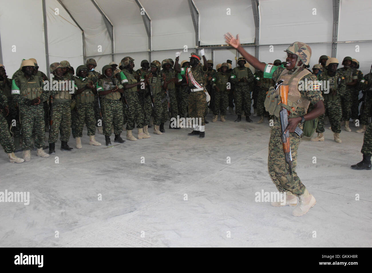 Updf soldiers from african hi-res stock photography and images - Alamy