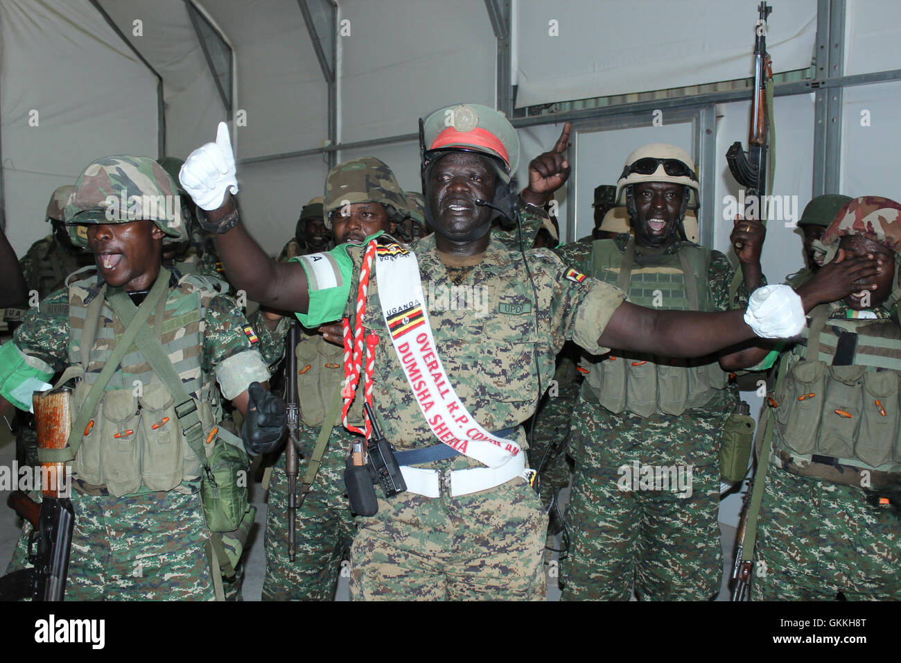 Soldiers from ugandan peoples hi-res stock photography and images - Alamy