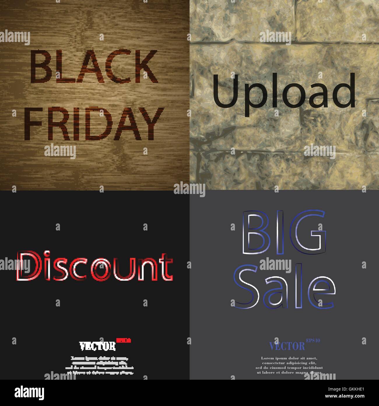 Set of the most popular web design icons on abstract background Stock ...